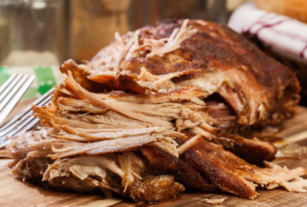 Extra Pork Shoulder (Shredded) – Cali Aji, Latin Kitchen & Bakery